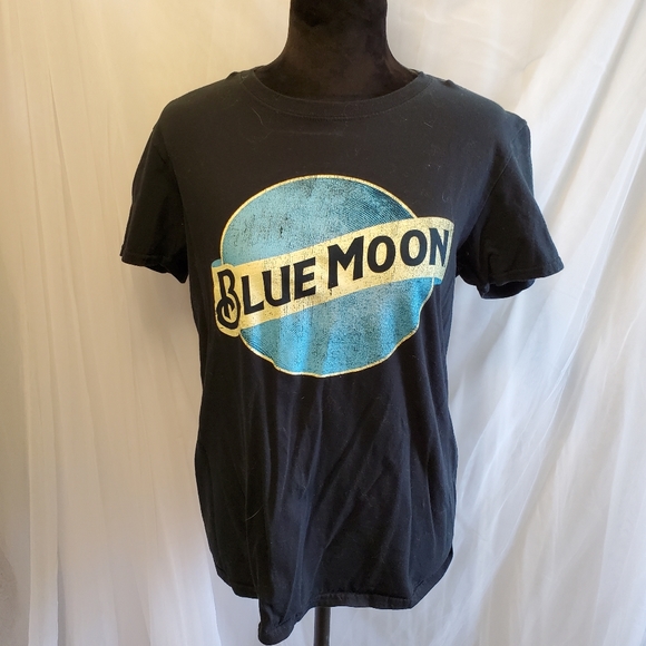 Blue Moon | Shirts | Blue Moon Graphic Beer Tee | Poshmark